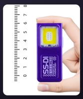 China Source Supplier Mini Flashlight Outdoor Charging Windproof Lighter Multi-source Keychain Light for sale