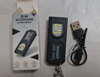 China Source Supplier Mini Flashlight Outdoor Charging Windproof Lighter Multi-source Keychain Light for sale