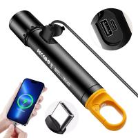 China Rechargeable Flashlight Camping Flashlight Custom-made Powerful Long Distance Flashlights Super Bright Torch Customization for sale