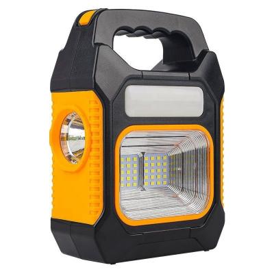 China Solar Hand Lamp, Cross-border Foreign Trade LED Emergency Lamp, Flashlight, USB Charging, Home User, Outdoor Camping Lamp for sale