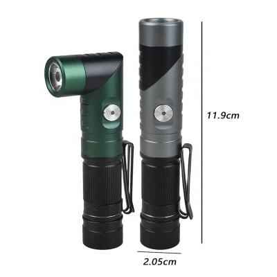 China 2026 New EDC Flashlight Strong Light COB Charging Working Lamp Outdoor Magnetic Cap Clip Lamp Rechargeable Flashlight for sale
