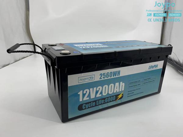 Quality High Energy 12V LiFePO4 Battery Pack 100Ah 200Ah 300Ah For Solar RV for sale