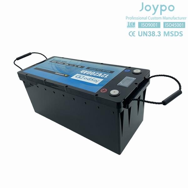 Quality High Energy 12V LiFePO4 Battery Pack 100Ah 200Ah 300Ah For Solar RV for sale