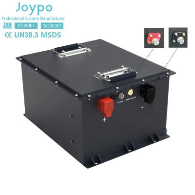 중국 빠른 충전 전기 골프 카트 리?? 배터리 48V 51.2V 105Ah 블루투스 판매용