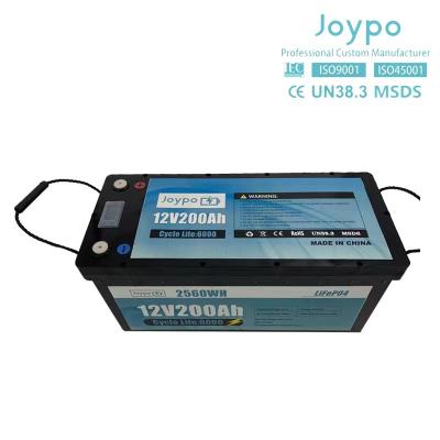 China 12V 100Ah 200Ah Marine Lithium Battery Waterproof Lithium Iron Phosphate Battery for sale