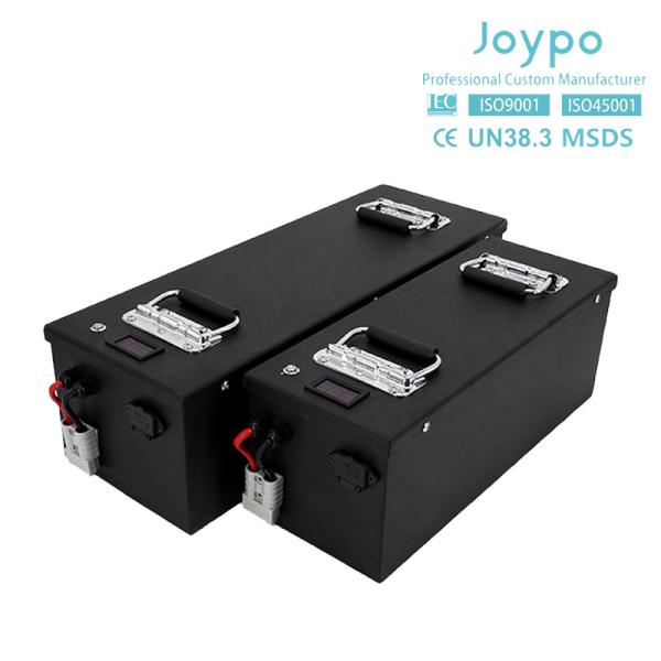 Quality 4000 Cycles 48 Volt Lithium Ion Golf Cart Battery Pack 150Ah For Electric Club for sale