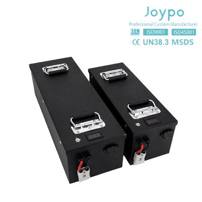 China 4000 Cycles 48 Volt Lithium Ion Golf Cart Batterijpakket 150Ah Voor elektrische clubwagen Te koop