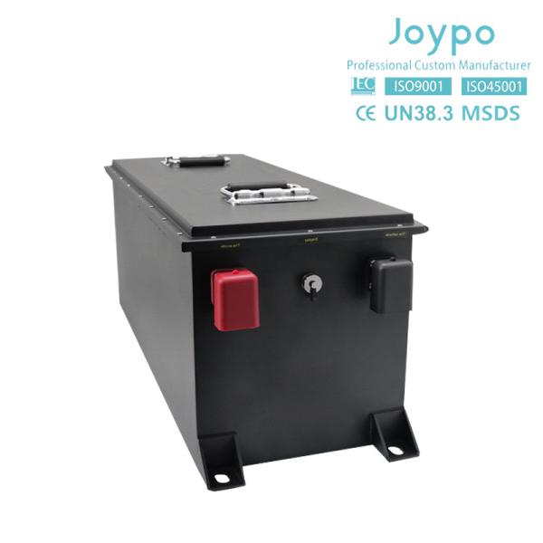 Quality Long Life Golf Cart Lithium Battery 48V 200Ah LiFePO4 Battery With Smart BMS for sale