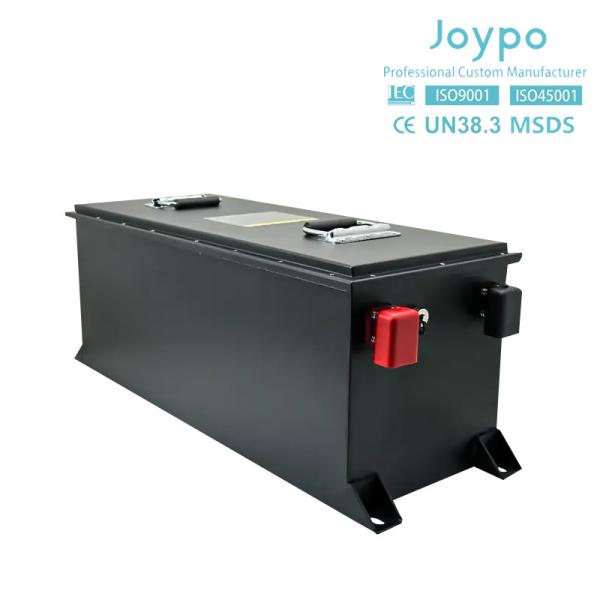 Quality Long Life Golf Cart Lithium Battery 48V 200Ah LiFePO4 Battery With Smart BMS for sale