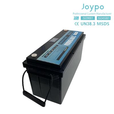 China Smart BMS Long Life 24V 100Ah Lithium Ion Battery RV Camper Lifepo4 Battery Pack for sale
