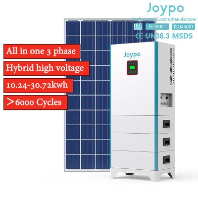 China All-in-one 10kw Hybrid Complete Solar Energy System Set voor thuis Te koop