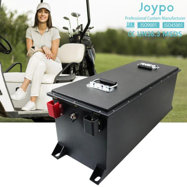 Quality 72V 100Ah Prismatic Lithium Iron Phosphate Battery Pack For Golf Cart for sale