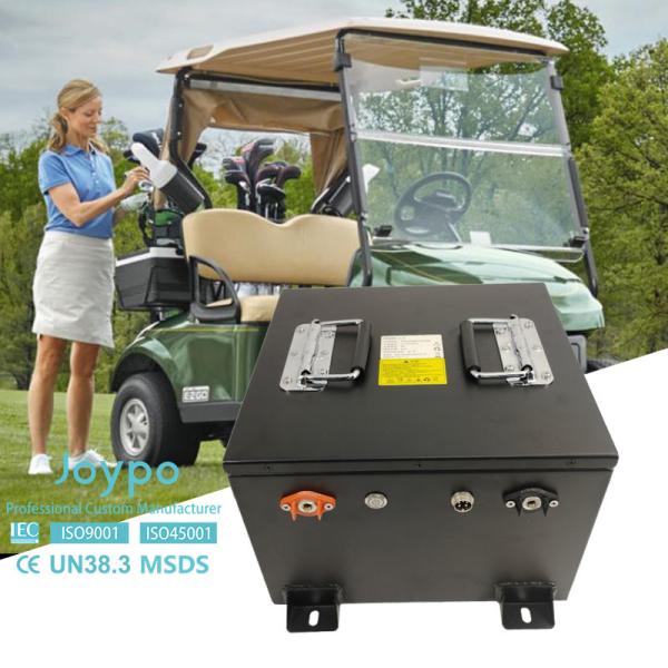 Quality 72V 60V 48V 36V 24 Volt Lithium Golf Buggy Battery 100Ah Lifepo4 Battery Customized for sale