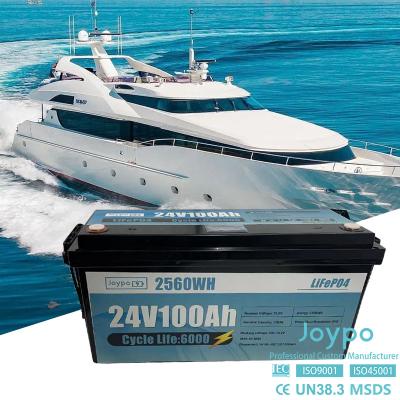 중국 12V 24V 해양 리?? 배터리 100Ah 200Ah 항 진동 낚시 보트 배터리 판매용