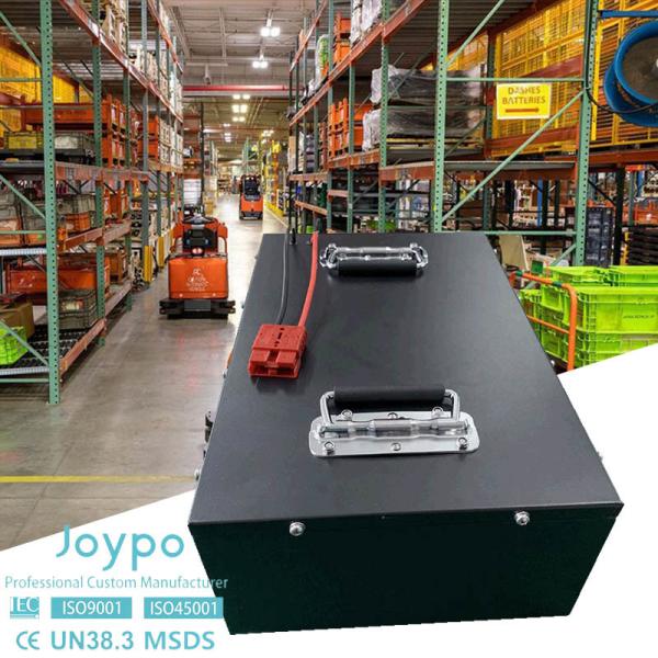 Quality LiFePO4 AGV Lithium Battery Pack 24V 240Ah Electric Fork Truck Batteries for sale
