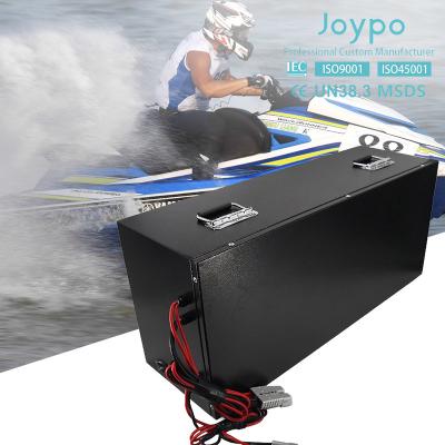 China Batería de litio marina de 96V 120Ah para motocicleta acuática en venta