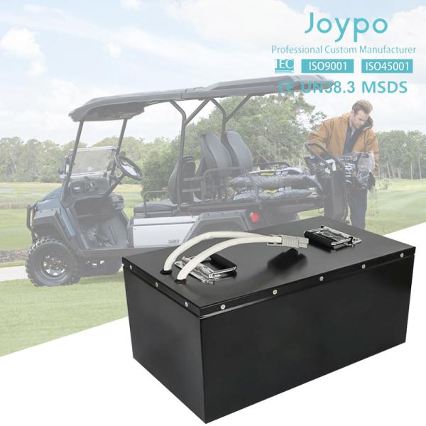 Quality Smart BMS 48 Volt Golf Cart Lithium Battery LiFePO4 Club Car Lithium Batteries for sale