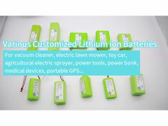 18650 Bateria de lítio recarregável OEM 14.4V 2800mAh Para aspirador de robô