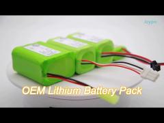 18650 rechargeable oem lithium battery pack 14.4v 2800mah for robot vacuum cleaner
