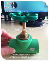 China Safety PPR Stop Valve , Ppr Gate Valve Round And Equal Head Code And Shape for sale