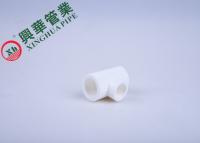 China No Calcification PPR Equal Tee Low Thermal Conductivity Easy Installation for sale