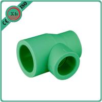 China No Calcification PPR Equal Tee Low Thermal Conductivity Easy Installation for sale