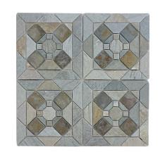 China Supply natural Stone Mosaic  floor Tile & Decorative Stone Mosaics - Floor & Decor from China for sale