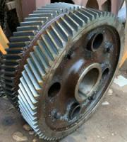 China Customized steel large size gear ring ring gear for sale