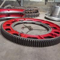 China Cement Mixer Rotating Large Half ring gear large gear for sale
