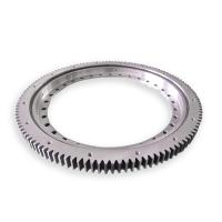 China VLA200844-N thin section external gear internal flange slew ring for sale