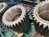 China All size customized high quality internal casting heat treated inner ring gear for sale