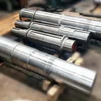 China High precision custom large forged steel machining shaft for sale