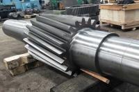 China High precision custom large forged steel machining shaft for sale