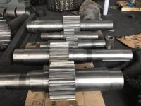 China High precision large diameter shaft customized gear shaft for sale