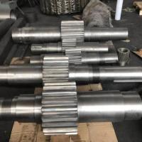 China Customized stainless steel main shaft gear shaft for sale