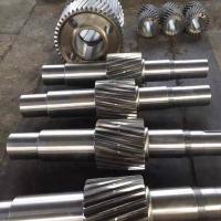 China Customized stainless steel main shaft gear shaft for sale