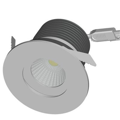 China Indoor commercial hotel spotlight 12w 20w cutout 75mm 15 degree beam angle for sale