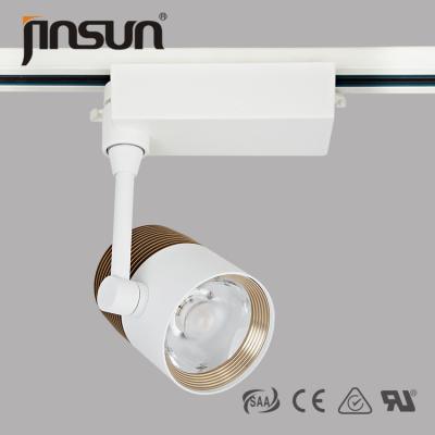 China COB LED Track Lights with 3 wires, 45w high power, low UGR, white/black housing for sale