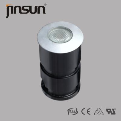 China LED underground Lights with IP67 waterproof, black housing, Ra>80,3-year warranty 50000 hours for sale