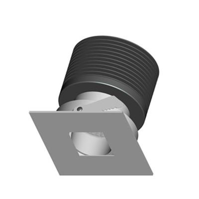 China LED Wall Washer Spotlights with square surface ring, rotating structure, applicable for hotel guest rooms for sale