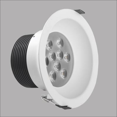 China 9*3W High Power Led downlight 3-year warranty Bridge Chips 20000 hours life for sale