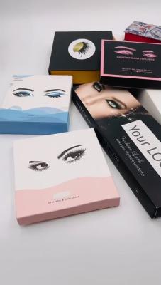 China Eyelash Bundle Packaging Butterfly Beauty Custom 5 Lash Case for sale