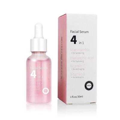 China Bulk Brush Box Bottles Pink 100ml Bottle 200ml Facial Toner Sets With Pump Face Serum For Brightening for sale