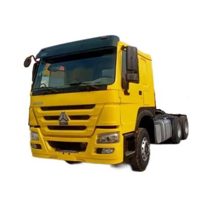 Cina Mezza fila Diesel Usato SinotruK haow 371 Testa del trattore Ristrutturato Auto speciale del trattore in vendita