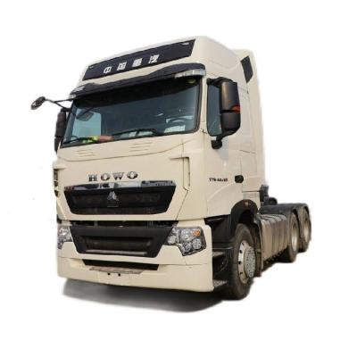 Cina 7100x2496x3958mm Boutique HOWO HOWO T7H 6*4 Trasportatore con finestra manuale in vendita