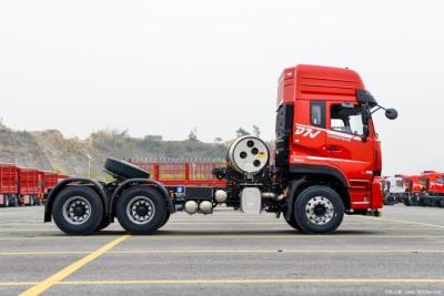 Cina Dongfeng Xinjiang di seconda mano D7V 480hp 6X4 4X2 trattore a GNL con cambio FAST in vendita