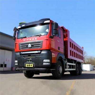 中国 市場セグメント ディーゼル燃料型 国産重型トラック シャンデカ・シトラクG7 6X4 ダンプトラック 販売のため