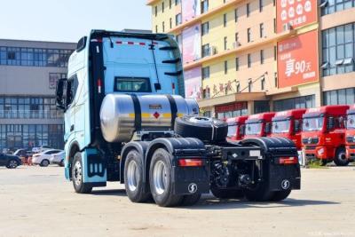 Cina Shaanxi Qi Delong X6000 4*2 6*6 6*4 371 375 CNG LNG Truck con trasmissione in vendita