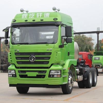 中国 360° 後部カメラ 山西オート シュアンデ X3 軽量 375hp 6X4 LNG トラクター トラックヘッド 販売のため
