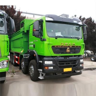 中国 375hp HOWO TX 8X4 ダンプトラック オートマティックエアコン 販売のため